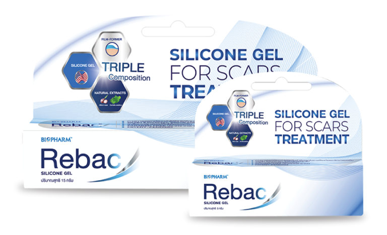 Rebac ซิลิโคนเจลลดรอยแผลเป็น – สำหรับแผลผ่าตัดศัลยกรรม ผ่าตัดคลอด และ ...
